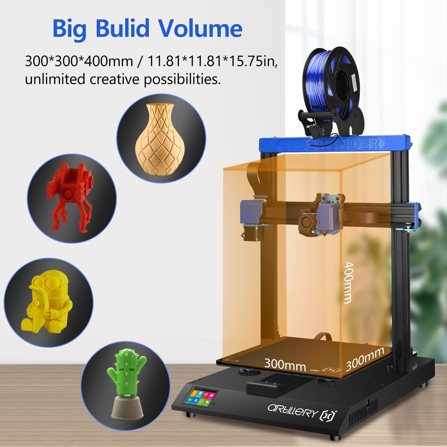 Artillery Sidewinder SW-X2 3D Printer – Artillery3d