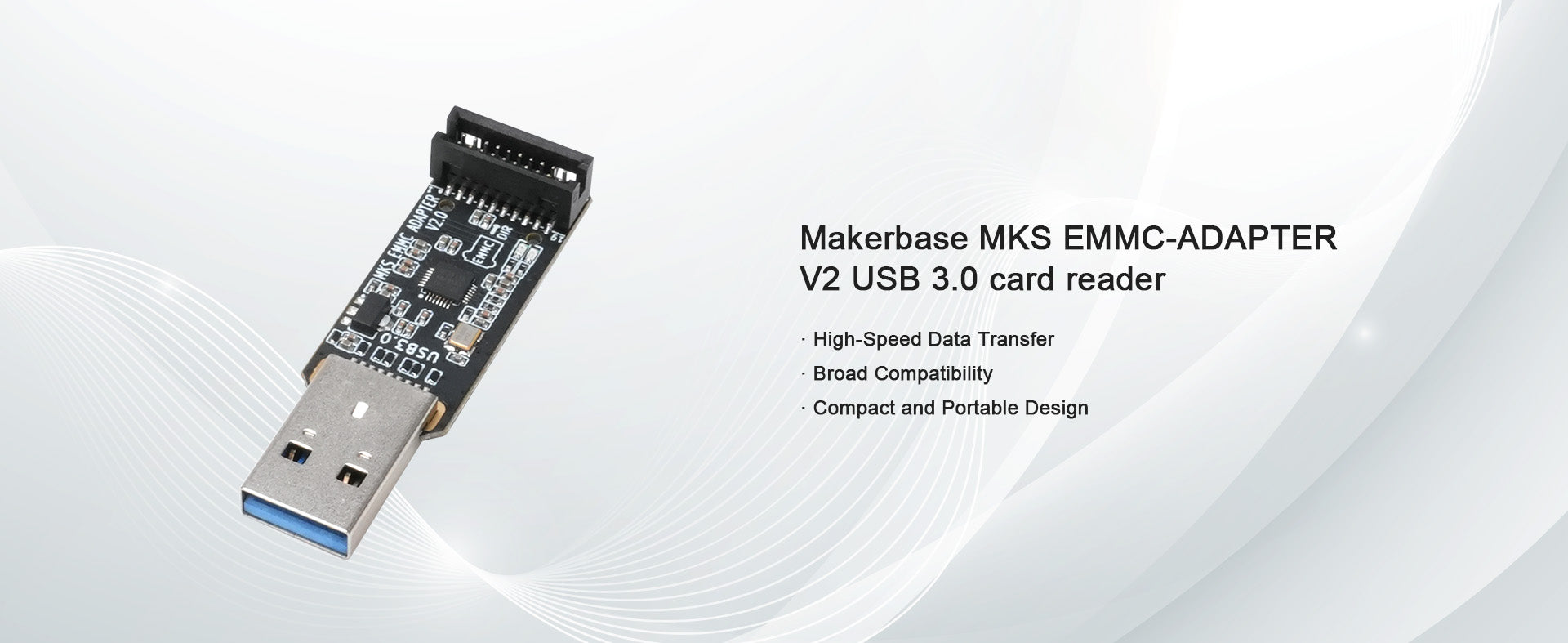 Makerbase MKS EMMC-ADAPTER V2 USB 3.0 card reader for MKS EMMC ...